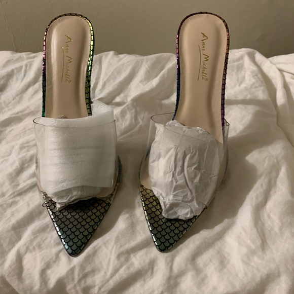 Anne Michelle | Shoes | 75 Anne Michelle Snake Skin Print Stiletto New ...